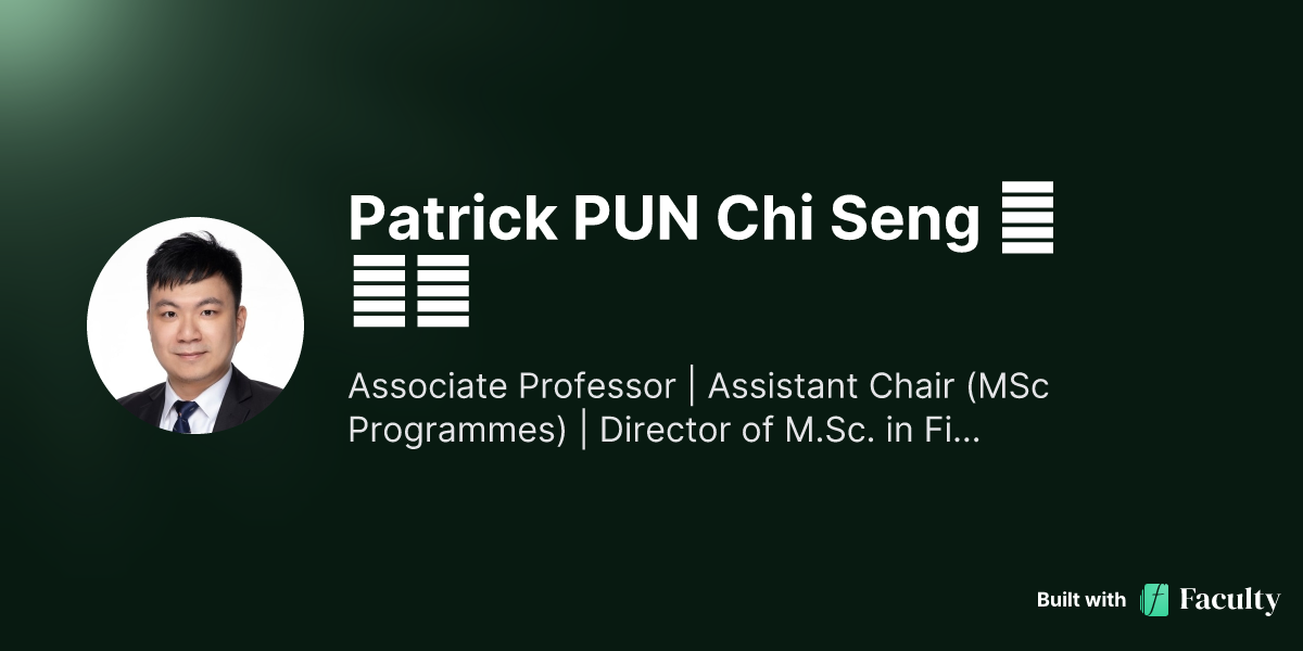 Patrick PUN Chi Seng 潘志成